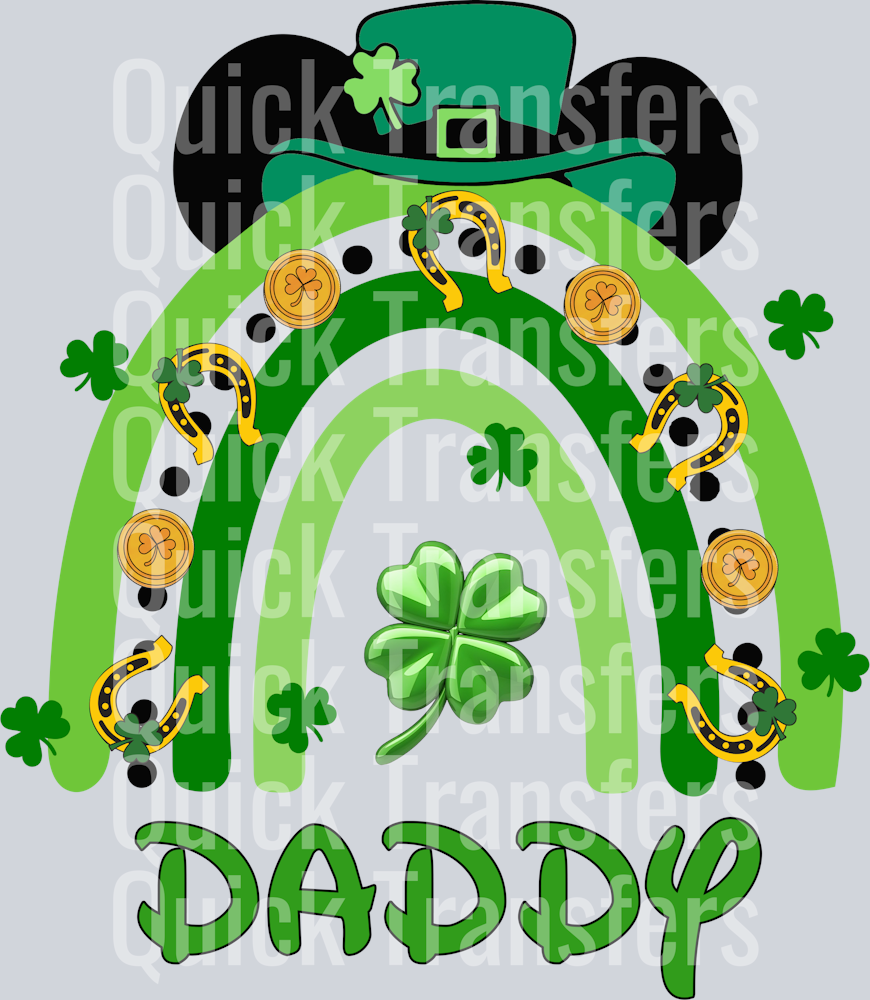 Charming Mickey Daddy Design - Ready To Press DTF Transfer – Quick ...